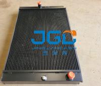 China Aluminum Copper Radiator Cooler 4110001381 for Bulldozer Loader OEM Lingong 956L 92x51x10cm for sale