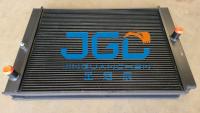 China Aluminum Copper Radiator Cooler 4110001381 for Bulldozer Loader OEM Lingong 956L 92x51x10cm for sale