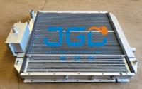 China 01-77FN DL210 Bulldozer Radiator Assembly Copper Aluminum Water Radiator for Loader Excavator 92x51x10cm for sale