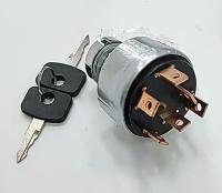 China 9G-7641 4 Wire Ignition Switch for Caterpillar Excavator E320C E330C 12V Start Switch with Key for sale