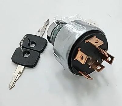 China 9G-7641 4 Wire Ignition Switch for Caterpillar Excavator E320C E330C 12V Start Switch with Key for sale