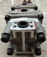 China PC20-PC60 Hydraulic Gear Pump Transmission Pump 14CC+14CC+10CC 11T for 705-41-08090 for sale