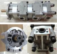 China PC20-PC60 Hydraulic Gear Pump Transmission Pump 14CC+14CC+10CC 11T for 705-41-08090 for sale