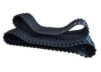 China JGC DN-A Mini Excavator Rubber Track Undercarriage 230mm Width Spare Parts for sale
