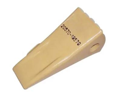 China PC200 Standard Rock Bucket Teeth 205-70-19570RC Alloy Steel for 20 Ton Excavator for sale