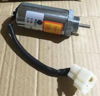 China Excavator Stop Solenoid Switch SK75 897209-1152 4LE1 EX55 12V 24V Replacement for sale