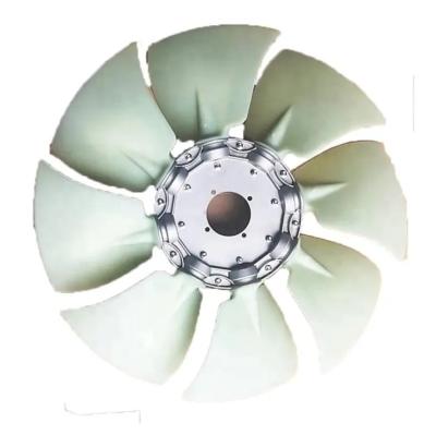 China Excavator Fan Blade 14579495 for EC210B D6E High Strength Metal Engine Cooling for sale