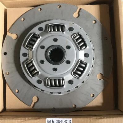China 205-01-72110 Excavator Coupling Damper Clutch Disc for S6D105 Engine PC200-3 130mm for sale