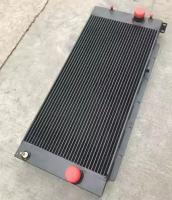China JCB332 Y6220 Water Radiator Bar Plate for JCB205 Excavators Aluminum Silver for sale