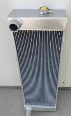 China JS220 Excavator Radiator 333E-9575 Aluminum Silver 1 Year Warranty for sale