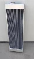China JS220 Excavator Radiator 333E-9575 Aluminum Silver 1 Year Warranty for sale