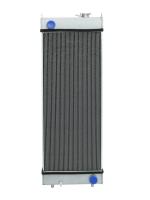 China Construction Machinery Aluminum E320D Silver Excavator Radiator for sale