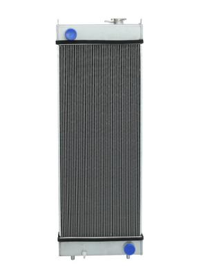 China Construction Machinery Aluminum E320D Silver Excavator Radiator for sale