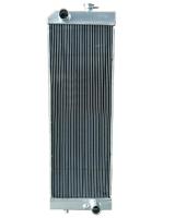 China Engineering Appliion Parts Aluminum E318 Excavator Radiator for sale
