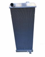 China Excavator Water Tank Radiator E323D 430x1090mm Aluminum 326-3870 312-8340 360-9273 for sale
