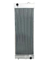 China Excavator Water Tank Radiator E325D 245-9207 433-1670 Aluminum 405mm x 1110mm for sale