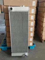 China Excavator Water Tank Radiator E325D 245-9207 433-1670 Aluminum 405mm x 1110mm for sale