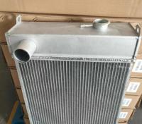 China Excavator Water Tank Radiator E325D 245-9207 433-1670 Aluminum 405mm x 1110mm for sale