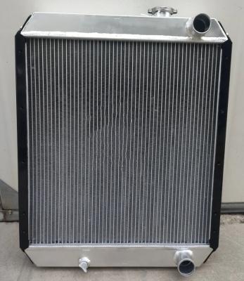 China PC60-7 Excavator 4D Radiator 201-03-72114 Silver Square Cooling Radiator for sale