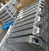 China Excavator Radiator PC50 495x575x90mm Anti-Clogging Self-Cleaning Cooling System for sale