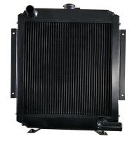 China Factory Excavator Radiator PC45 490x525x85mm Silver Square for Engineering Applications for sale