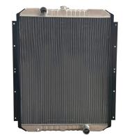 China Excavator Radiator PC400-5 850x1125x100mm Silver Square High Efficiency Cooling for sale