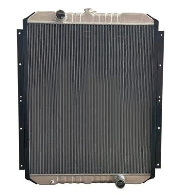 China Excavator Radiator PC400-5 850x1125x100mm Silver Square High Efficiency Cooling for sale