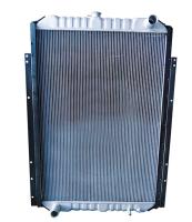 China Excavator Radiator PC270-7 760x1180x100mm High Strength Corrosion Resistant Silver for sale