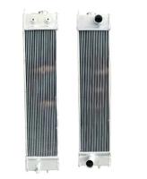 China Aluminum Radiator PC60-8 200x910x120mm High Quality Excavator Cooling for sale