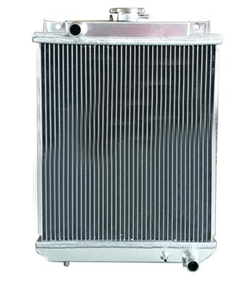 China Excavator Radiator PC40-8 420x550x60mm Silver Square High Quality for sale