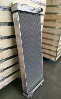 China PC450-8 PC450LC-8 Excavator Radiator 208-03-75111 490x1360mm Aluminum for sale