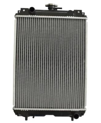 China JGC 21U-03-31102 PC30-8 PC35 PC35MR-1 PC38UU-3 Excavator Radiator Silver Square for sale