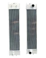 China PC60-8 PC88MR-8 PC98MR-8 Excavator Radiator 22P-03-11111 Aluminum 200x910x120mm for sale