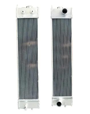 China PC60-8 PC88MR-8 PC98MR-8 Excavator Radiator 22P-03-11111 Aluminum 200x910x120mm for sale