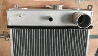 China PC360-8 PC360LC-8 207-03-75121 Excavator Radiator 405x1200mm Silver for sale