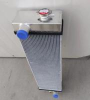 China Aluminum Radiator for PC128 PC138US-2 Excavator 22B-03-12110 250x975mm for sale