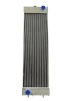 China PC200-8 PC220-8 PC240-8 Excavator Radiator 206-03-21412 206-03-21411 Silver 1 Year Warranty for sale