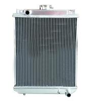 China Excavator Radiator PC40-8 20T-03-81111 Aluminum 410x550mm Silver for sale