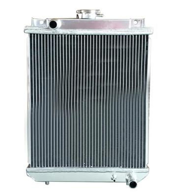 China Excavator Radiator PC40-8 20T-03-81111 Aluminum 410x550mm Silver for sale