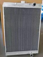 China Excavator Radiator Bob55 470x690x48mm Aluminum Alloy High Efficiency Cooling for sale