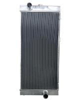 China Excavator Radiator R305-9 510x1160x160mm High Quality Silver Square Radiator for Excavator Engine Cooling for sale