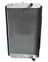 China Aluminum Radiator R220-5 640x1060x120mm for Excavator Engineering Applications for sale