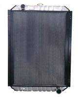 China JGC Excavator Radiator R130 610x840x90mm Silver Square High Durability Cooling for sale