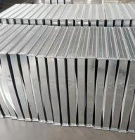 China JGC Excavator Radiator R130 610x840x90mm Silver Square High Durability Cooling for sale