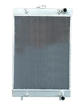 China Aluminum Excavator Radiator R60-9 480x730x70mm Heavy Duty Cooling for sale