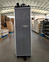 China 11K6-46020 HX220SL R220LC-9SA Water Radiator for Excavator Silver 650mm for sale