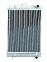 China Excavator Aluminum Radiator R60-9 480x730x70mm High Quality Cooling Module for sale