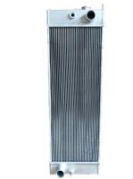 China Excavator Radiator SK200-8 210-8 320x1000x120mm High Heat Exchange Efficiency Silver for sale