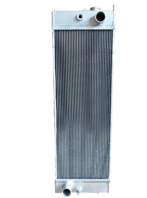 China Excavator Radiator SK200-8 210-8 320x1000x120mm High Heat Exchange Efficiency Silver for sale