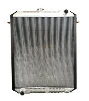 China SK200-6E/230E Excavator Radiator 760x980x100mm Silver Square Cooling Radiator for sale